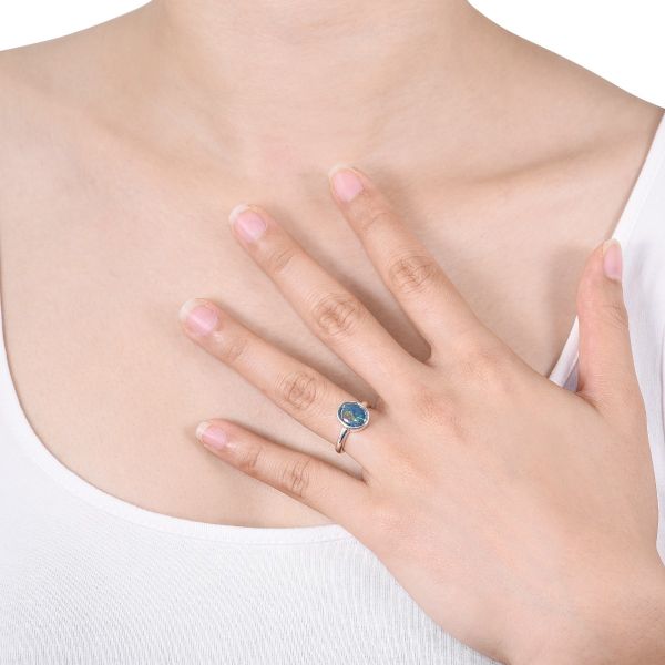 simple opal ring